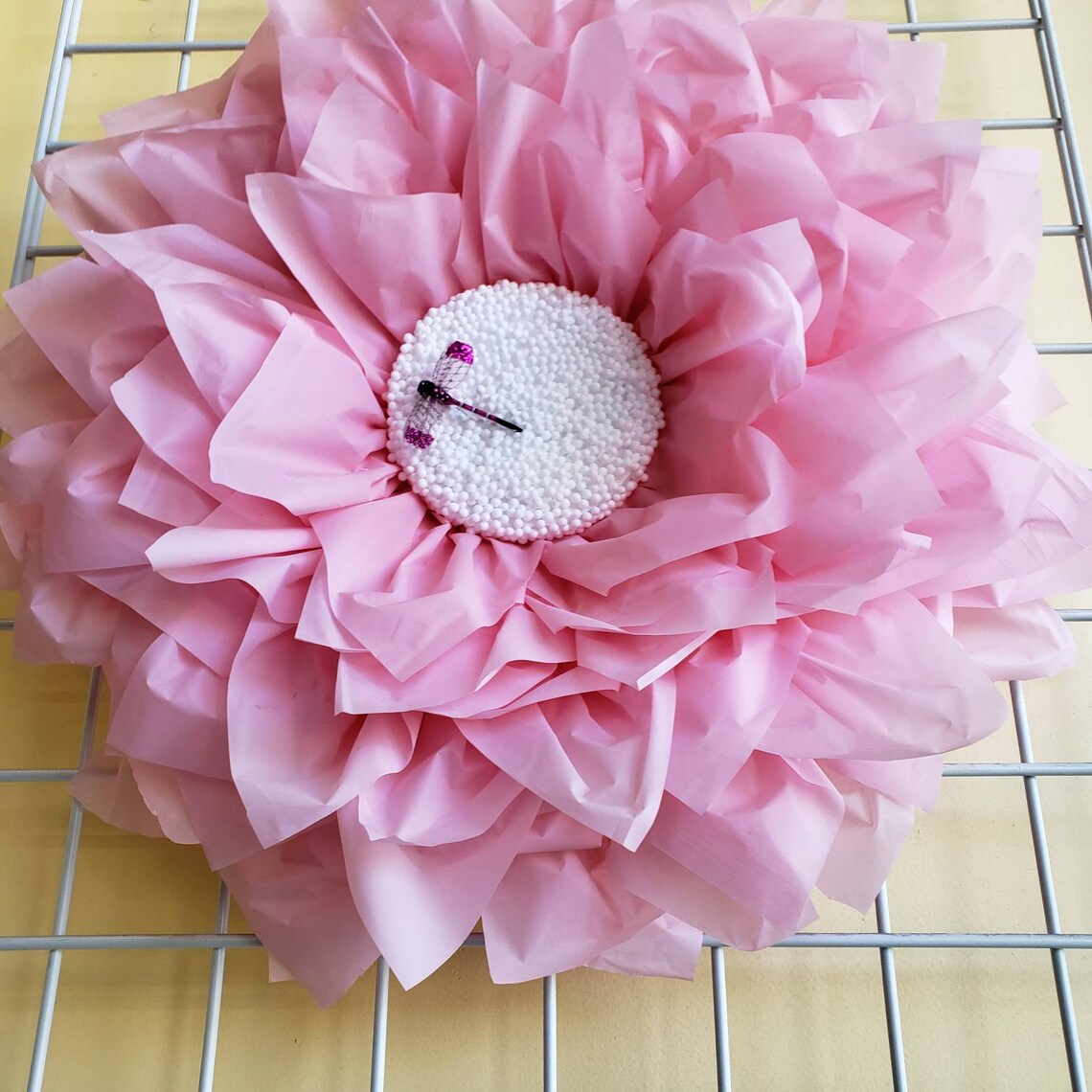 Table Cloth Wreath Flower Wreath Spring Garden Decor Summer - Etsy