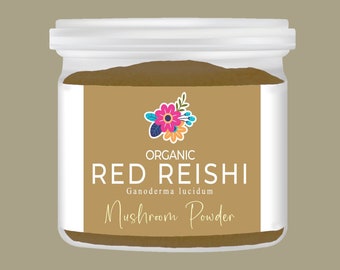 Reishi Mushroom Powder - Etsy