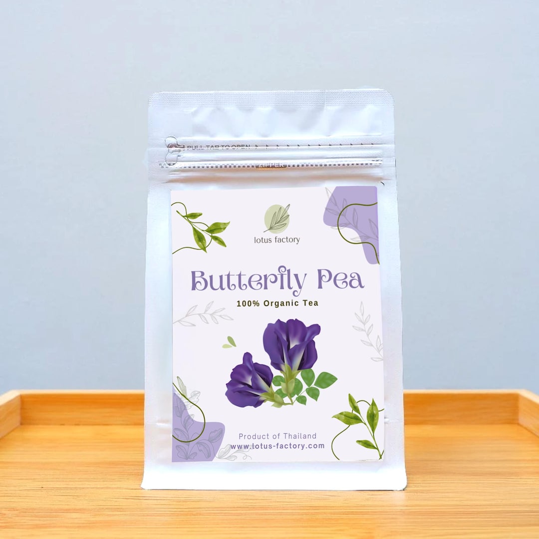 Organic Butterfly Pea Tea: Vibrant Blue Herbal Infusion - Etsy