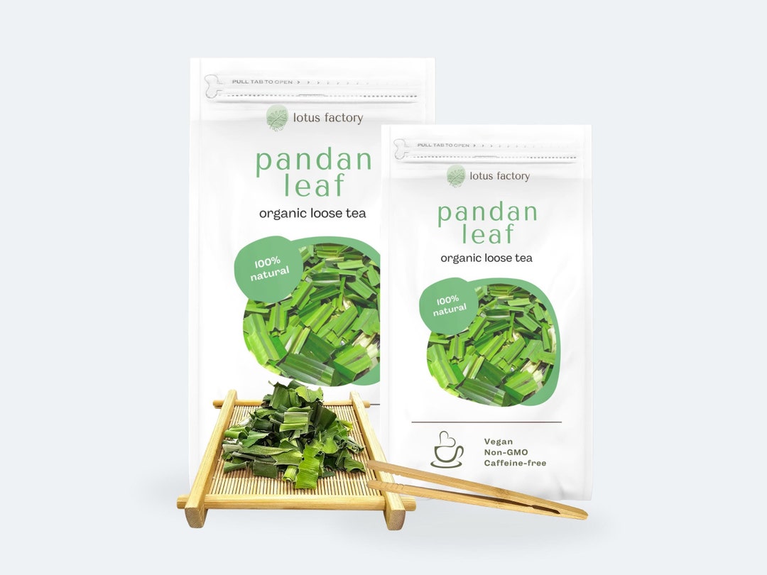 Organic Pandan Tea Premium Asian Loose Leaf Herbal Tea for Natural ...