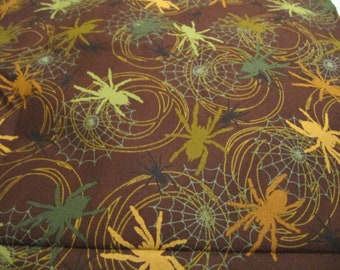 Green Spider Web Fabric - Etsy
