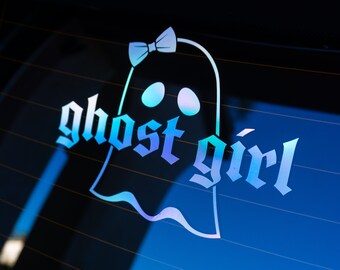 Ghost Girl Decal - Etsy
