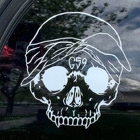 G59 Suicideboys Skull Decal - Outline Only - Etsy