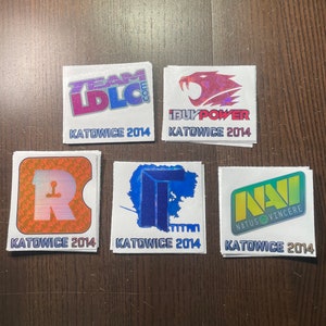 REAL Katowice 2014 Die-cut Full Print Decal Csgo Stickers CS2 Ibp Titan ...