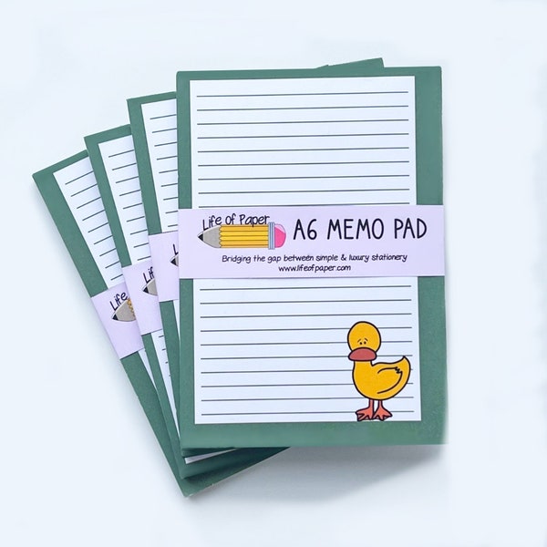Memo Pad - Etsy