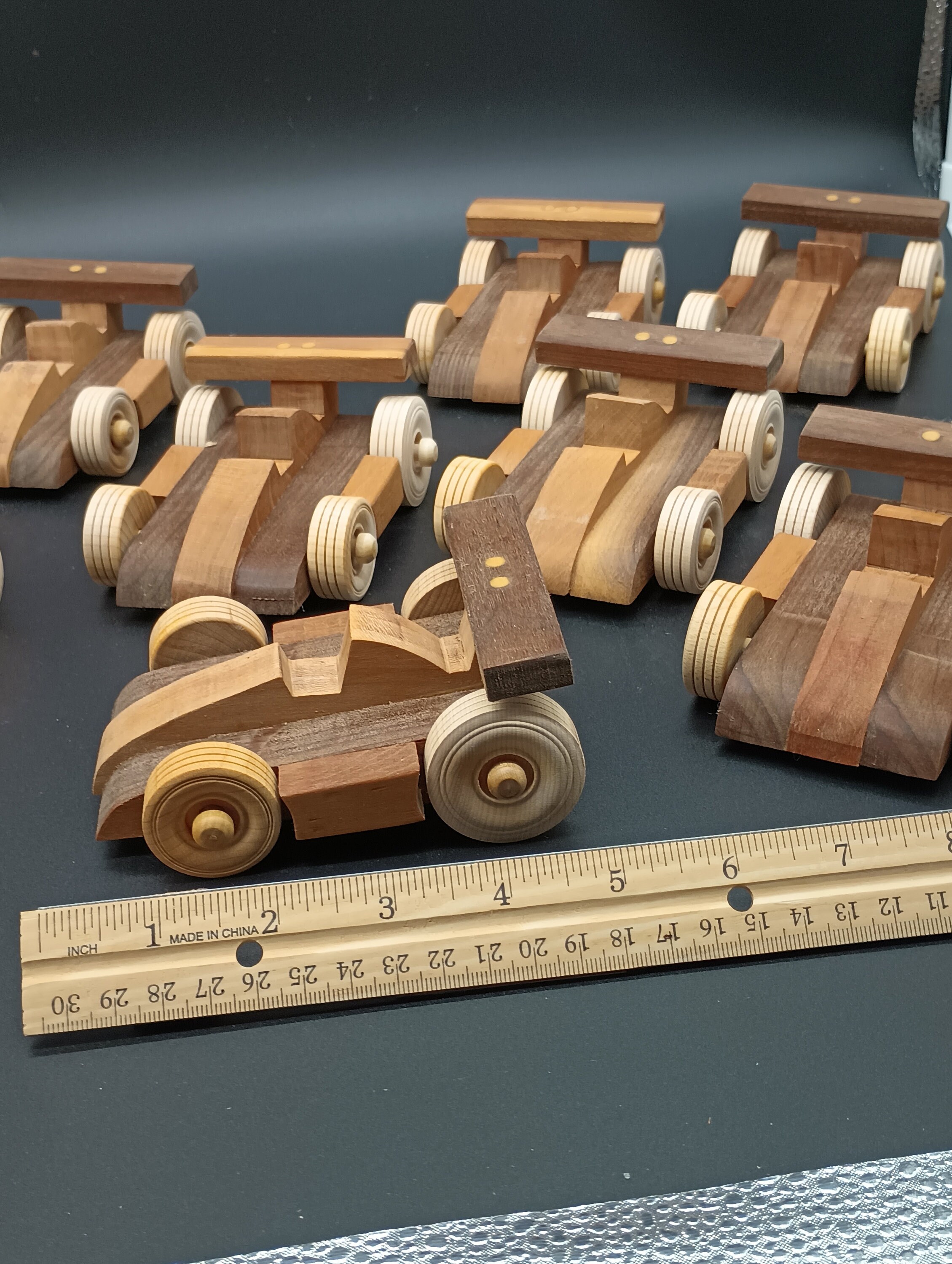 Wooden Toy Race Cars - Etsy
