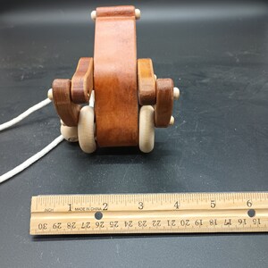 Wooden Pull Toy Frog - Etsy