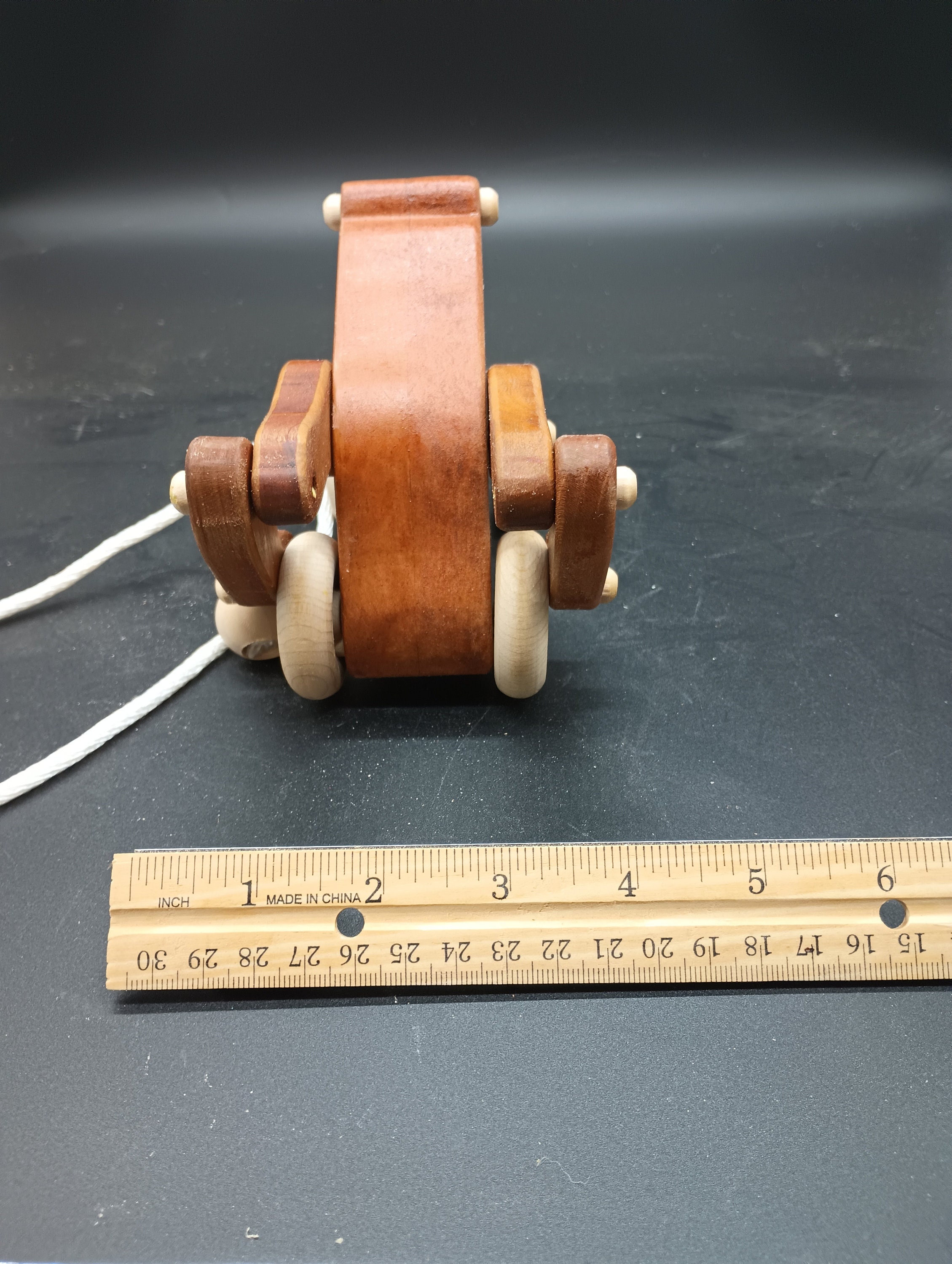 Wooden Pull Toy Frog - Etsy