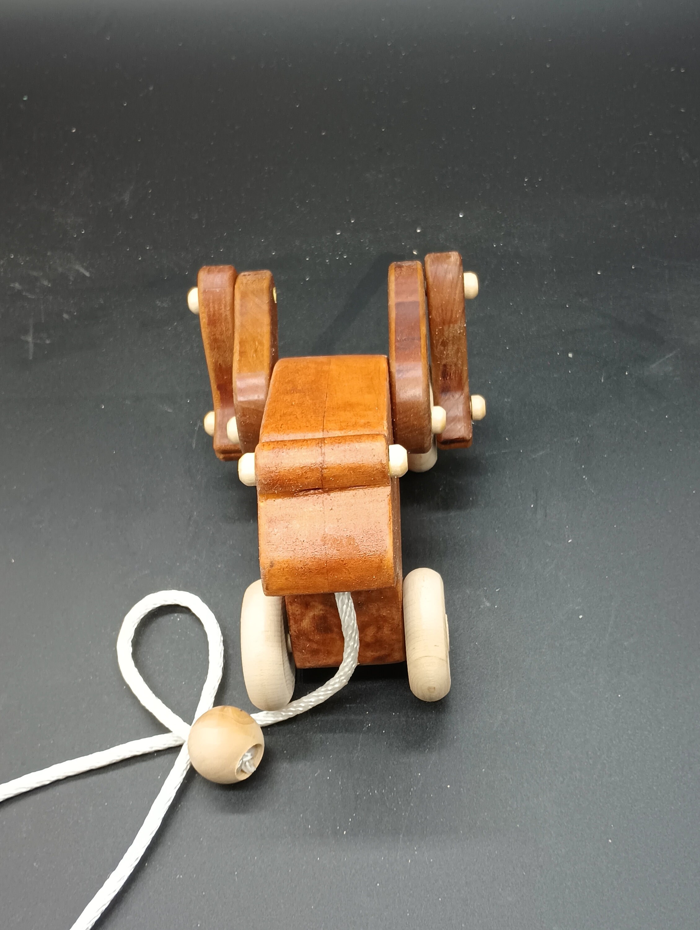 Wooden Pull Toy Frog - Etsy