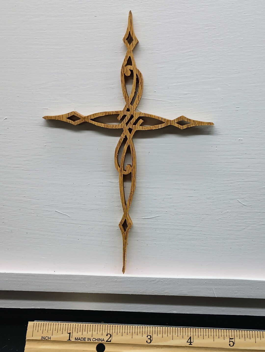 Wooden Fretwork Cross - Etsy