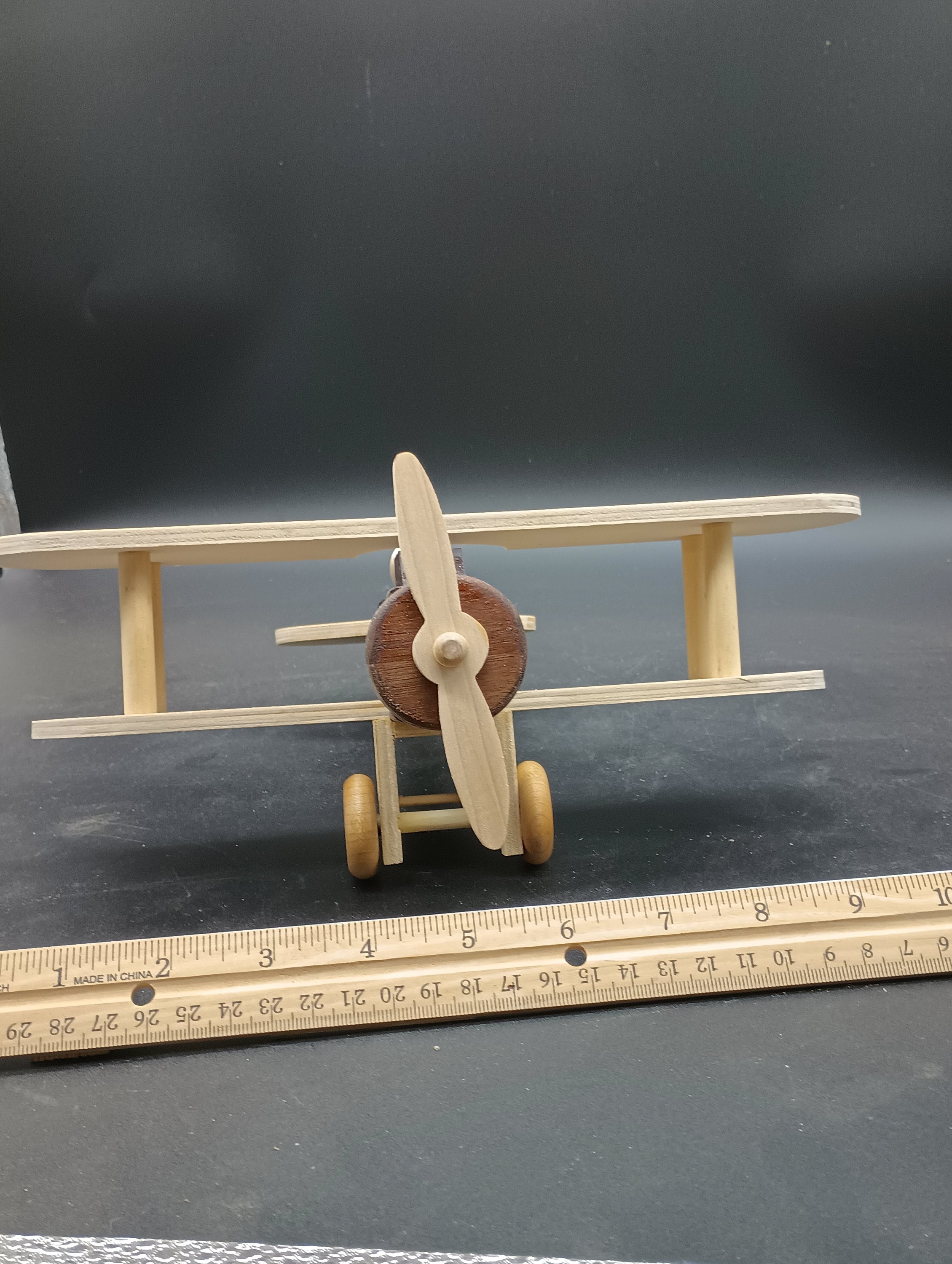 Wooden Toy Biplane - Etsy