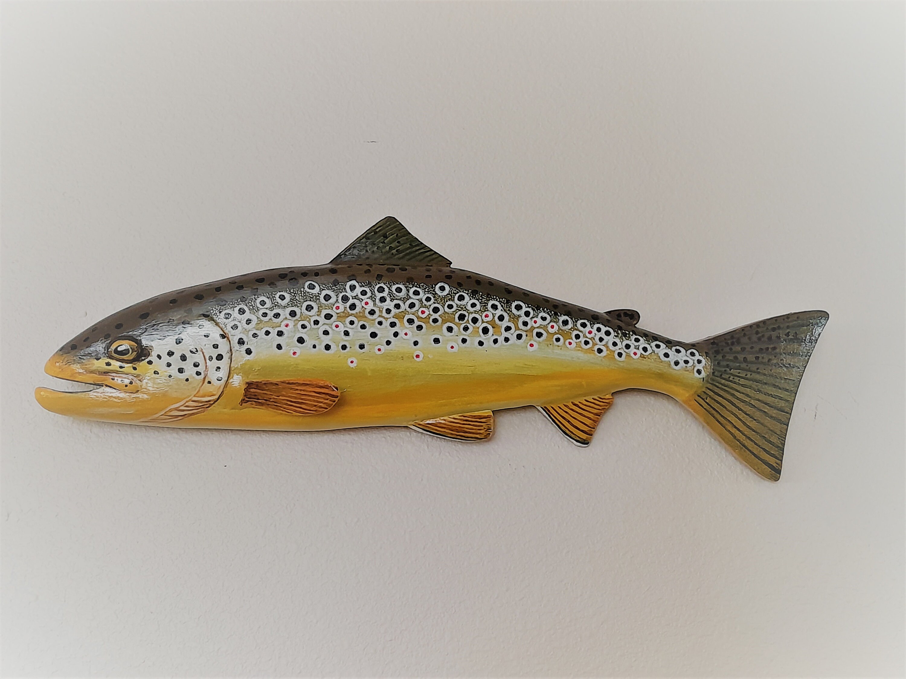 Brown Trout Wall Art 3D - Etsy