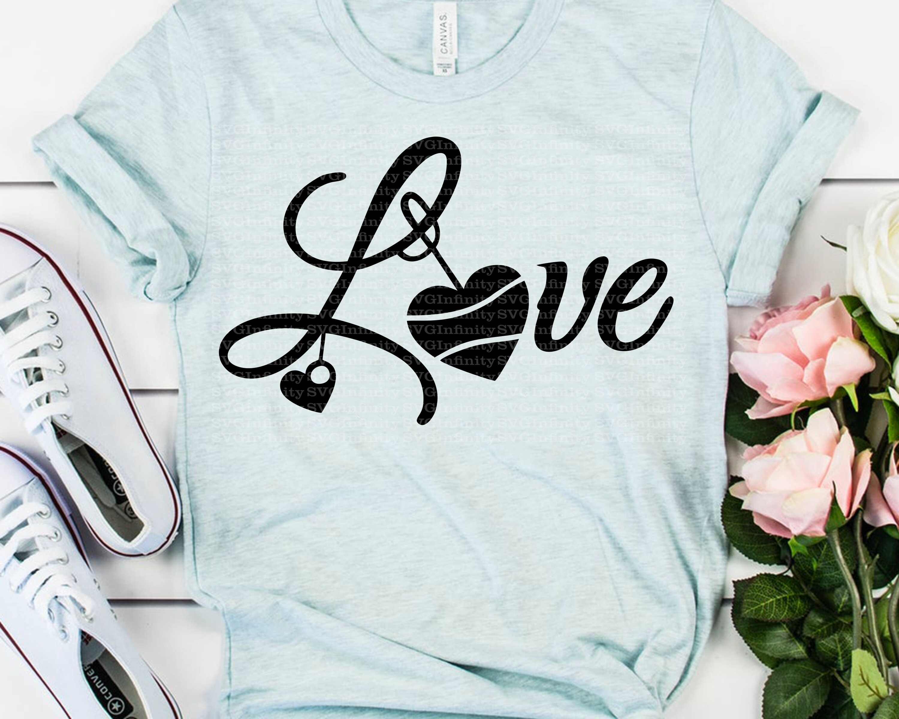 Love SVG Heart SVG Valentine's Day SVG Infinity Of | Etsy