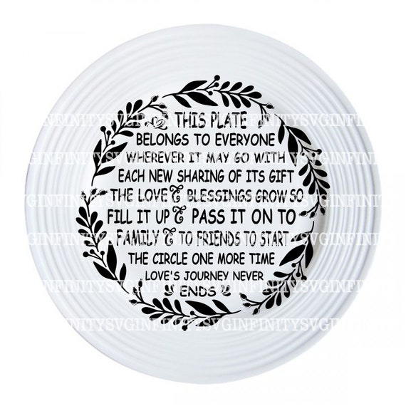 Giving Plate Quotes 𝕍𝕚𝕟𝕥𝕒𝕘𝕖 𝔻𝕖𝕔𝕠𝕣