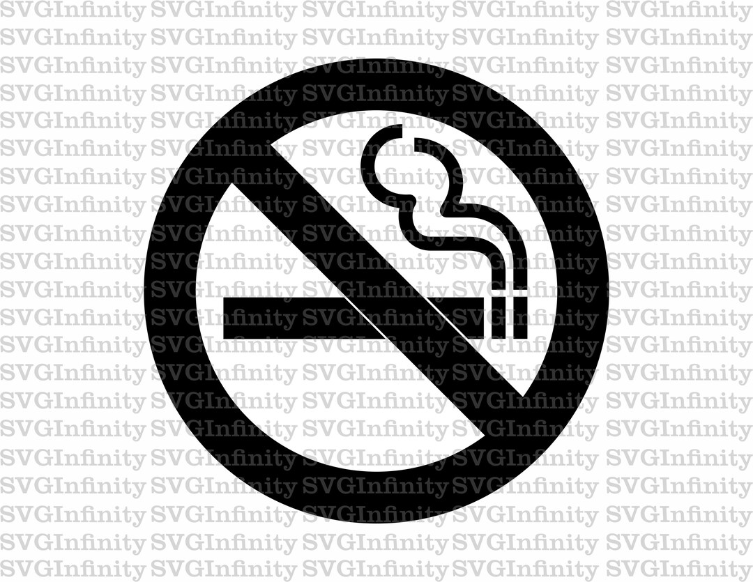 No Smoking SVG, Warning Sign SVG, Non Smoking Area SVG, Smoking ...
