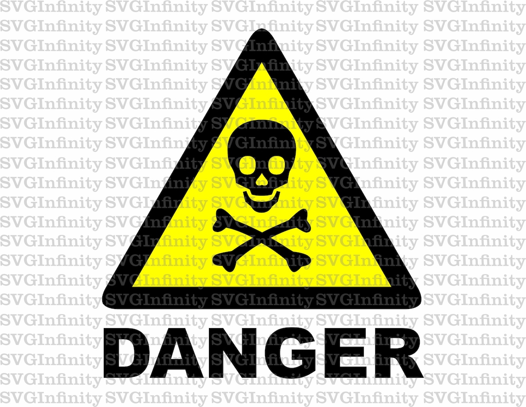 Danger SVG, Warning Sign SVG, Danger Clipart, Attention Sign, Warning ...