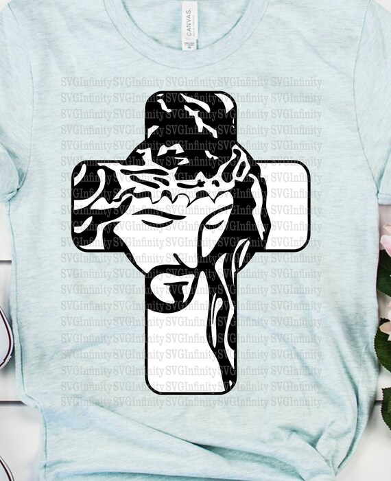 Jesus Cross SVG Bible SVG Christian Cross SVG Faith | Etsy