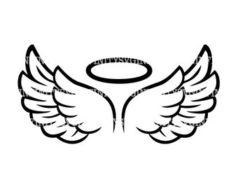 Angel Wings SVG, Angel Wings Clipart, Angel Wings Design, Angel Svg ...