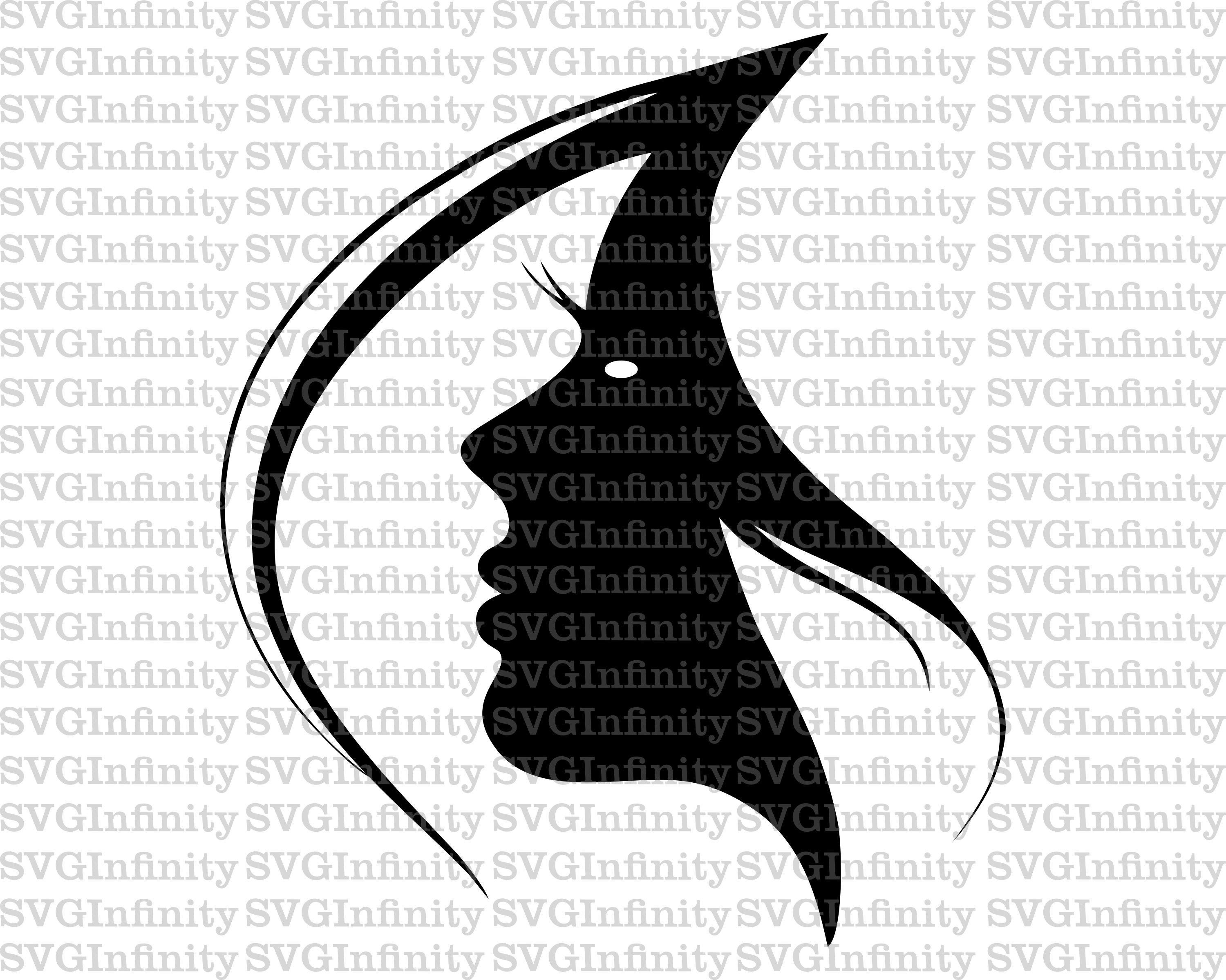 Girl Face SVG Beauty Woman Face SVG Face of Girl SVG Face - Etsy