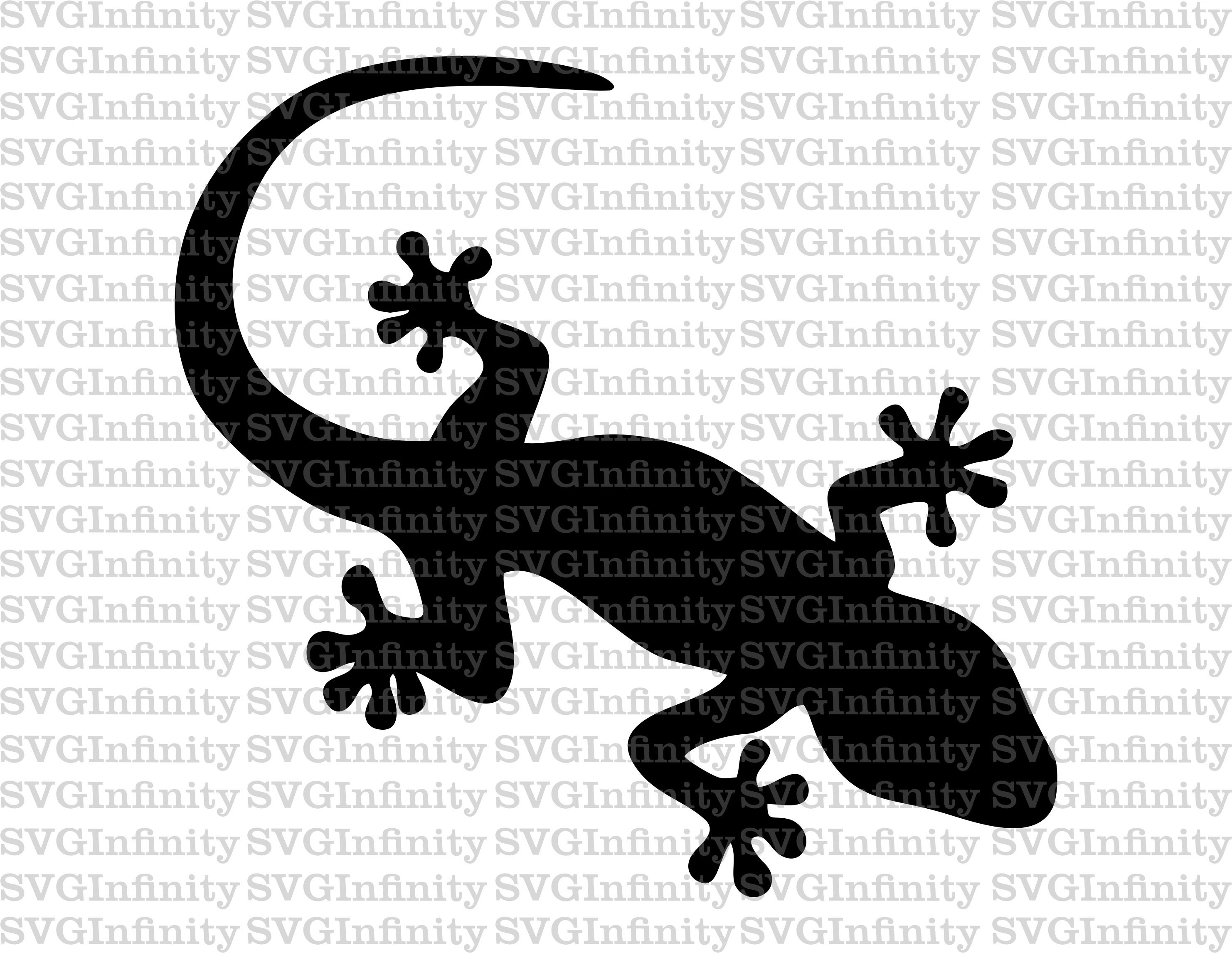 Lizard SVG Cute Lizard SVG Gecko Lizard SVG Lizard Clipart - Etsy België