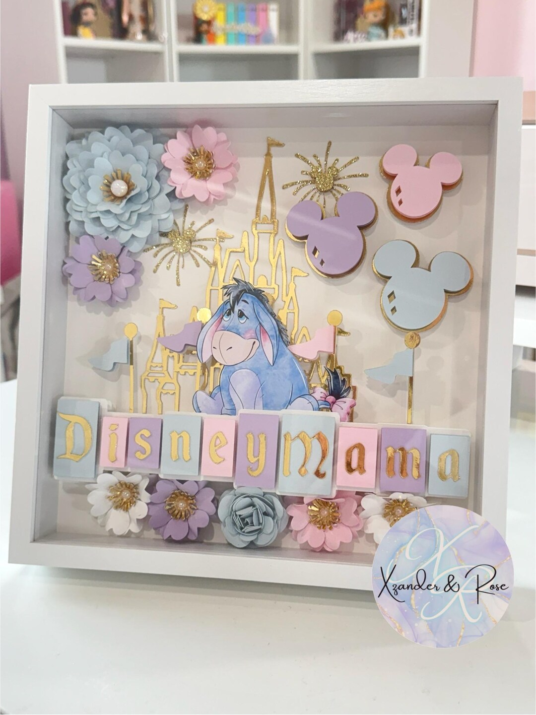 Eeyore Inspired Disneymama Shadow Box, Home Decor, Mother’s Day Gift - Etsy