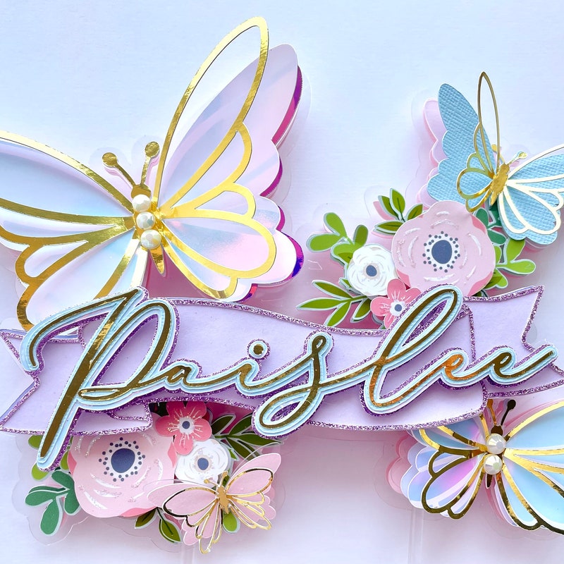Butterfly Cake Topper - Etsy