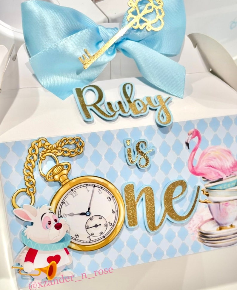 Alice in Wonderland Gable Boxes - Etsy