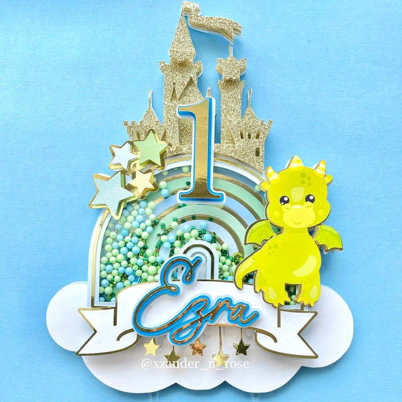 Dragon Cake Topper - Etsy