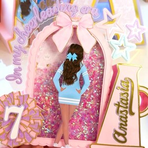Cheerleading Cake Topper - Etsy