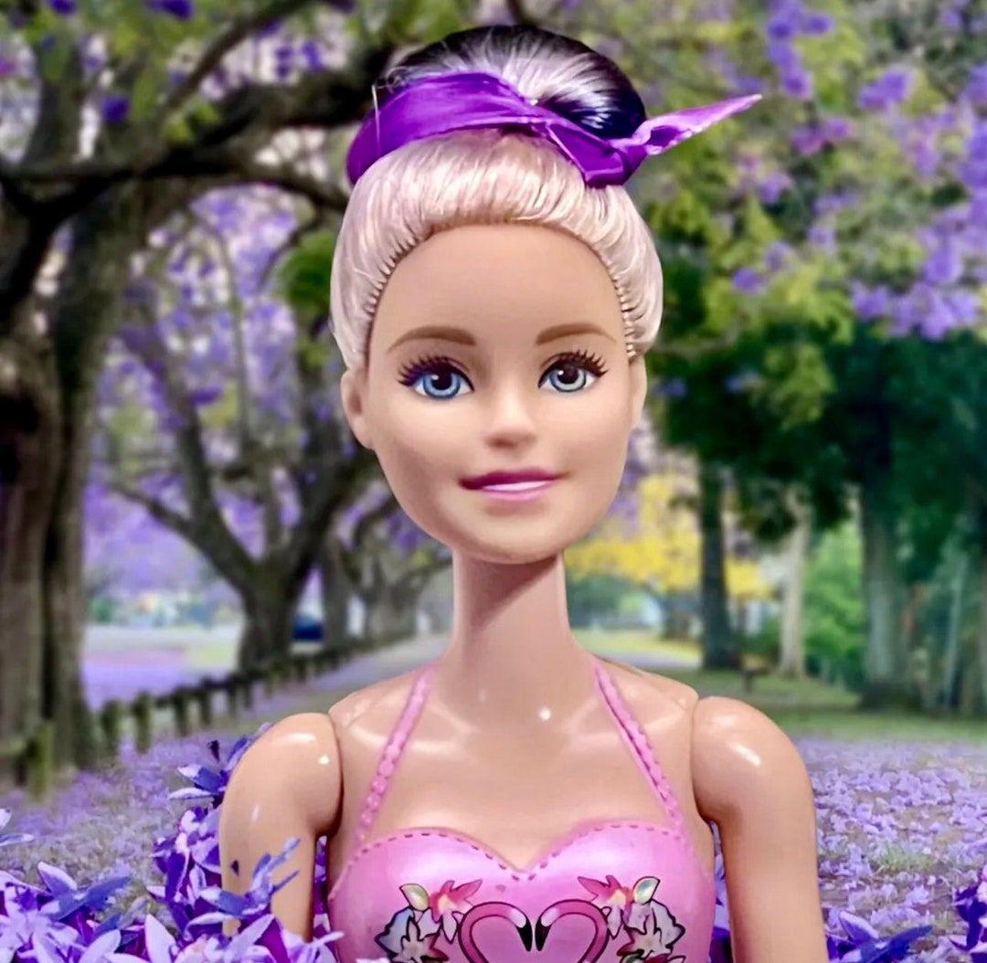 Barbie Doll OOAK Ombré Hair in an Updo - Etsy