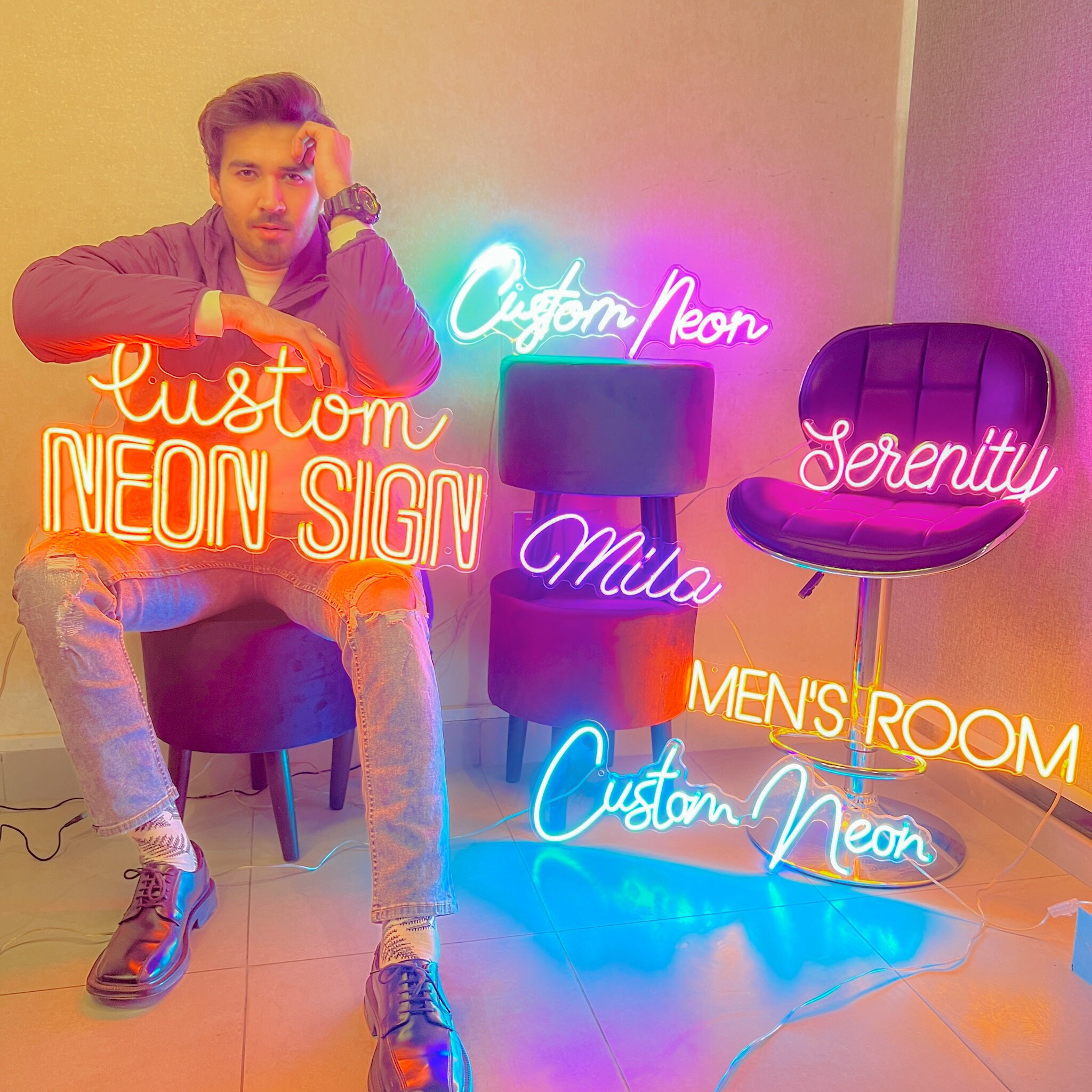 Letrero de neón personalizado / Letrero de neón / Letrero de neón ...