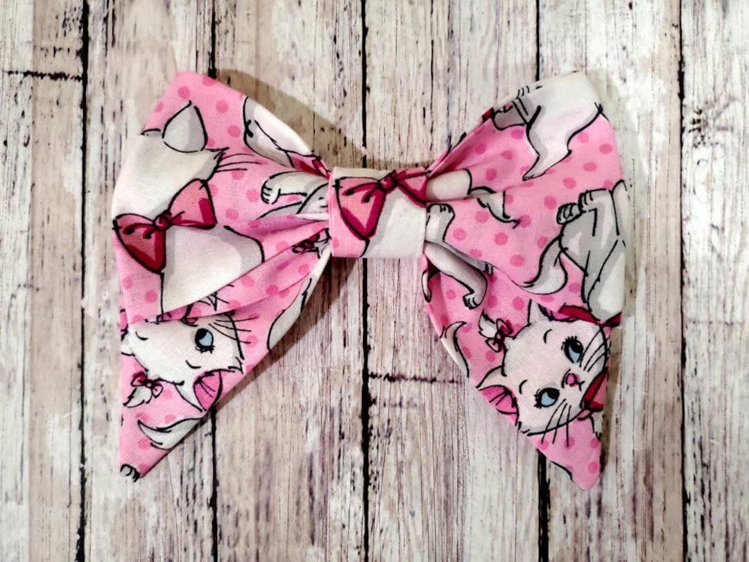 Disney Inspired Marie Bow Aristocats Bow Hair Bow Hair - Etsy