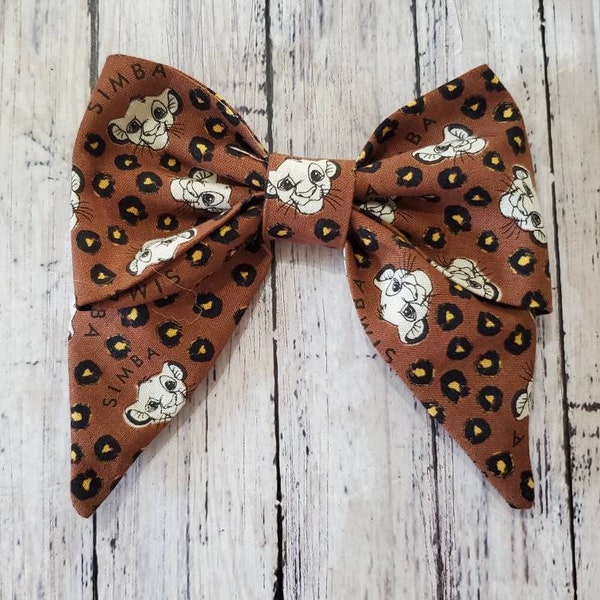 Lion King Bow - Etsy