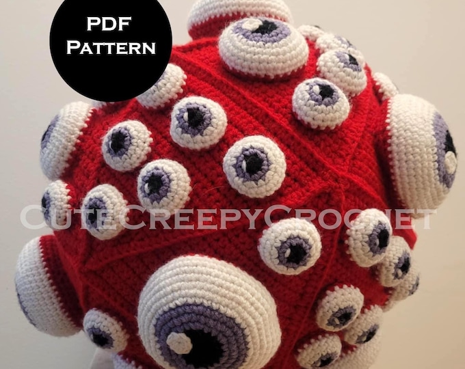 Crochet Pattern Eyeballs - PDF File - Etsy Canada