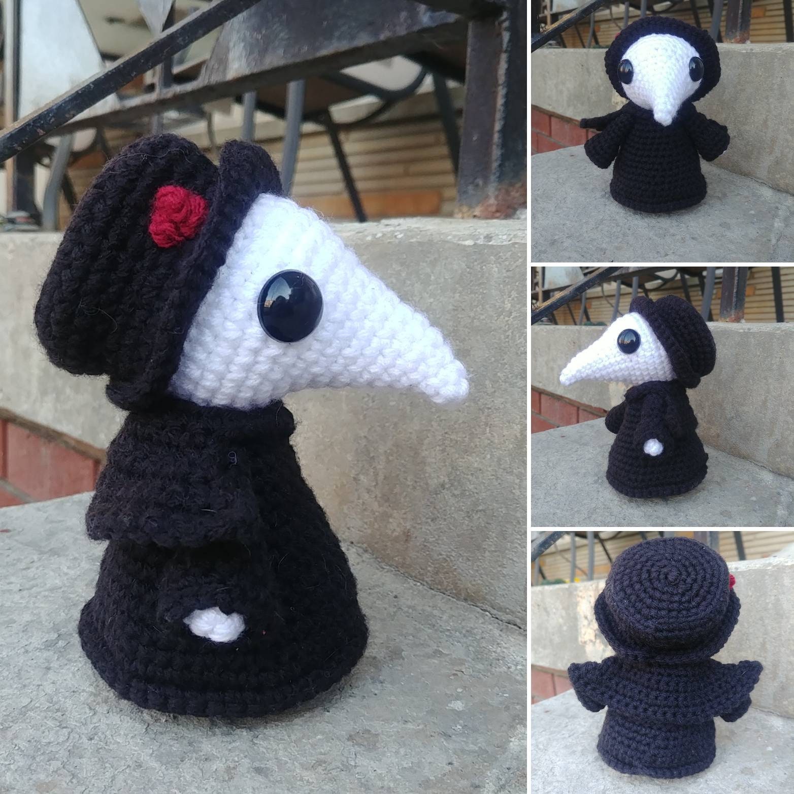 Pattern Plague Doctor Plague Doctor Plush Plague Plush - Etsy