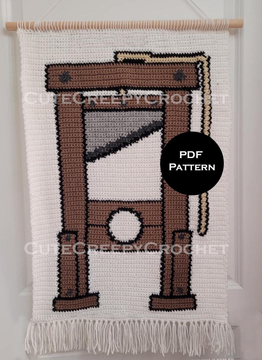 Tapestry Crochet Pattern, Tapestry Crochet, Guillotine Pattern ...