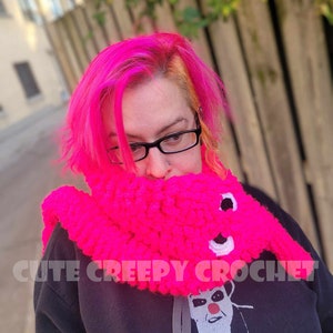 Crochet Pattern, Worm Scarf, Worm Crochet Pattern, Crochet Worm Pattern ...