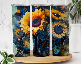 Alcohol Ink Sunflower - Etsy
