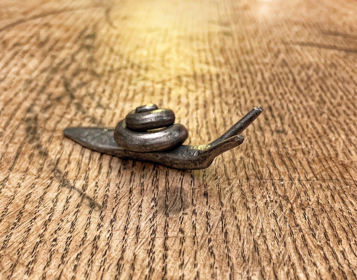 Handmade Steel Snail - Etsy