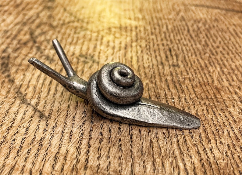 Handmade Steel Snail - Etsy