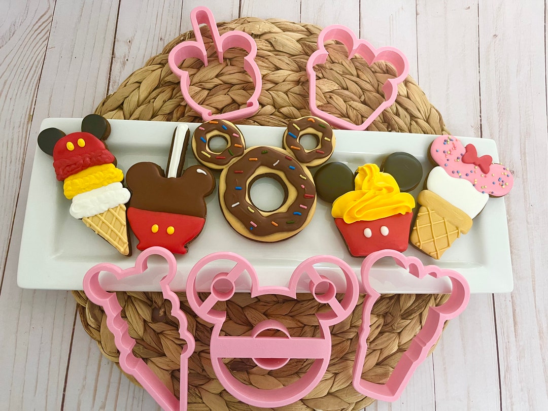 Mickey Desserts Cookie Cutters - Etsy