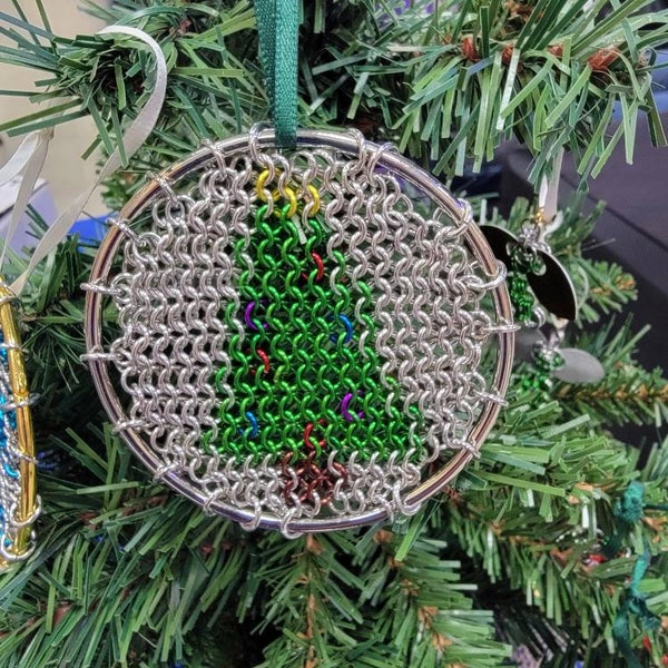 Chainmaille Ornament - Etsy