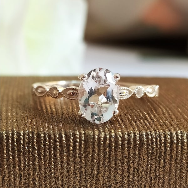 Crystal Wedding Ring - Etsy