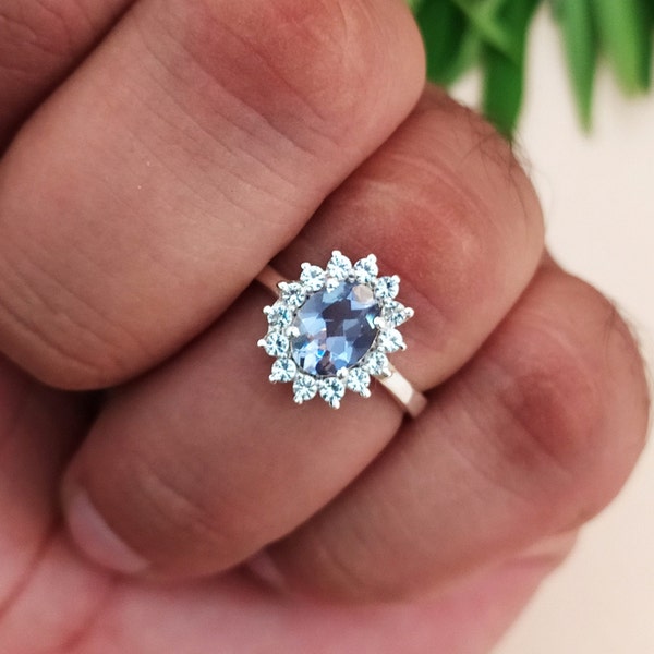 Iolite Ring - Etsy