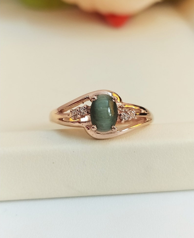 Natural Cat's Eye Ring-cat's Eye Chrysoberyl-cat's - Etsy