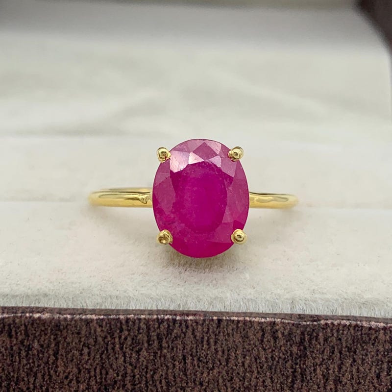 Ruby Rings for Women - Etsy