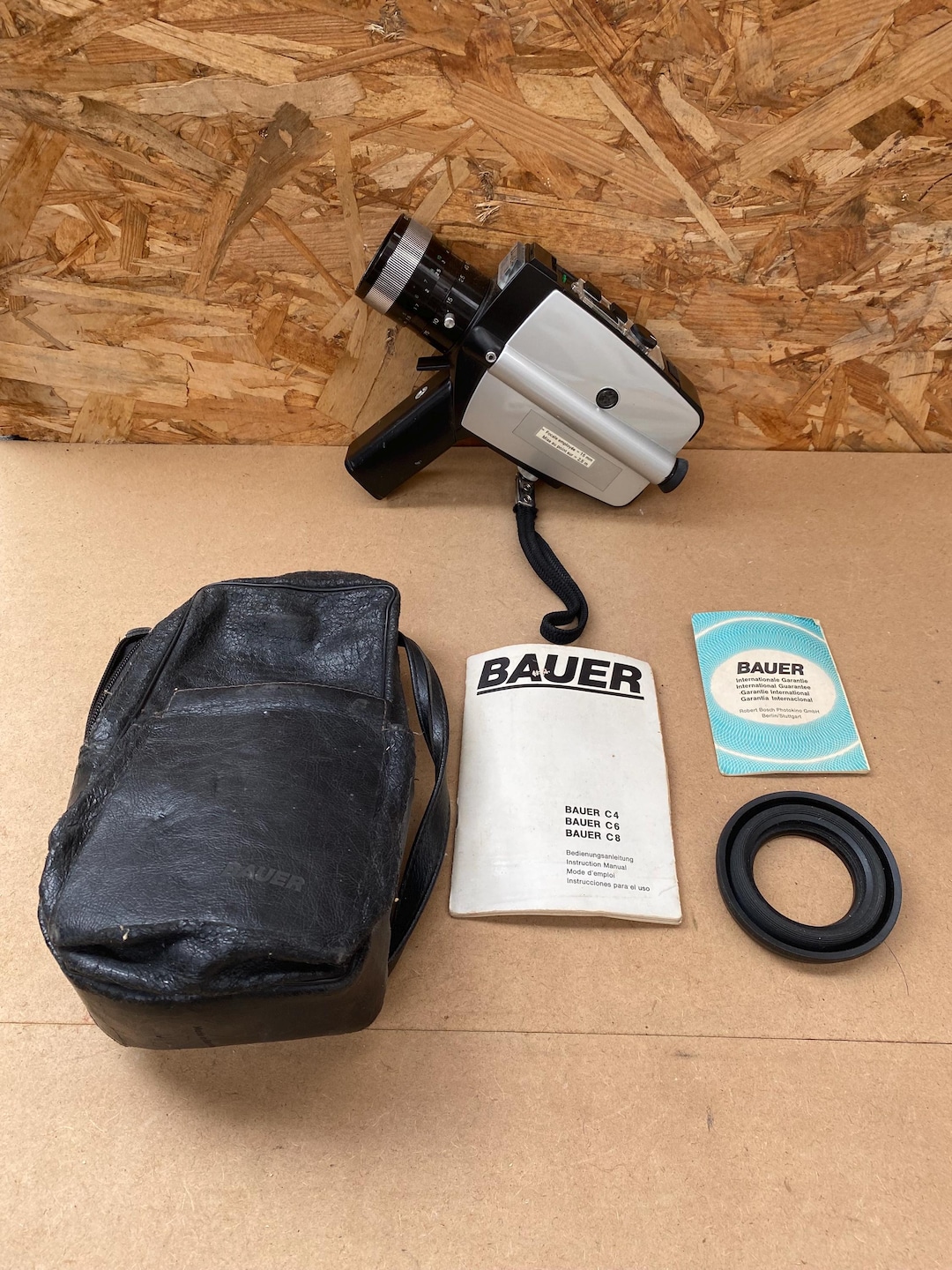 Old Camera BAUER C8 Super Plastic Black Vintage Camera #B329 - Etsy
