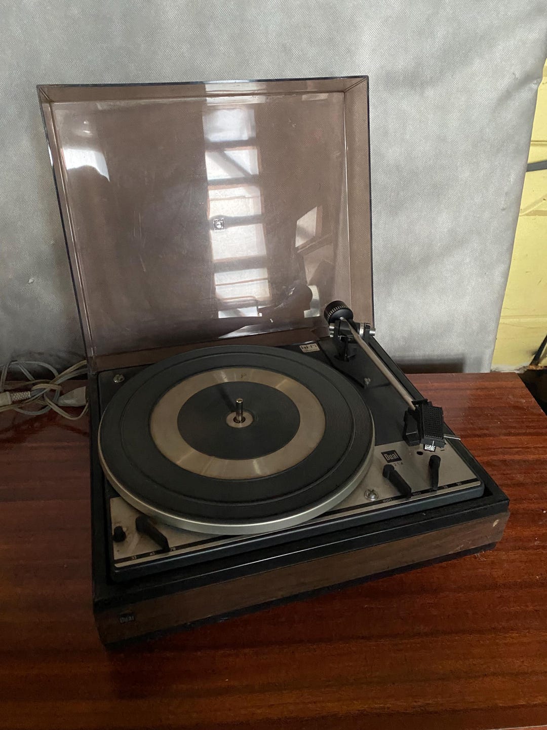 Old DUAL 1214 Type K14 Vinyl Turntable Vintage Plexi Housing B935 - Etsy