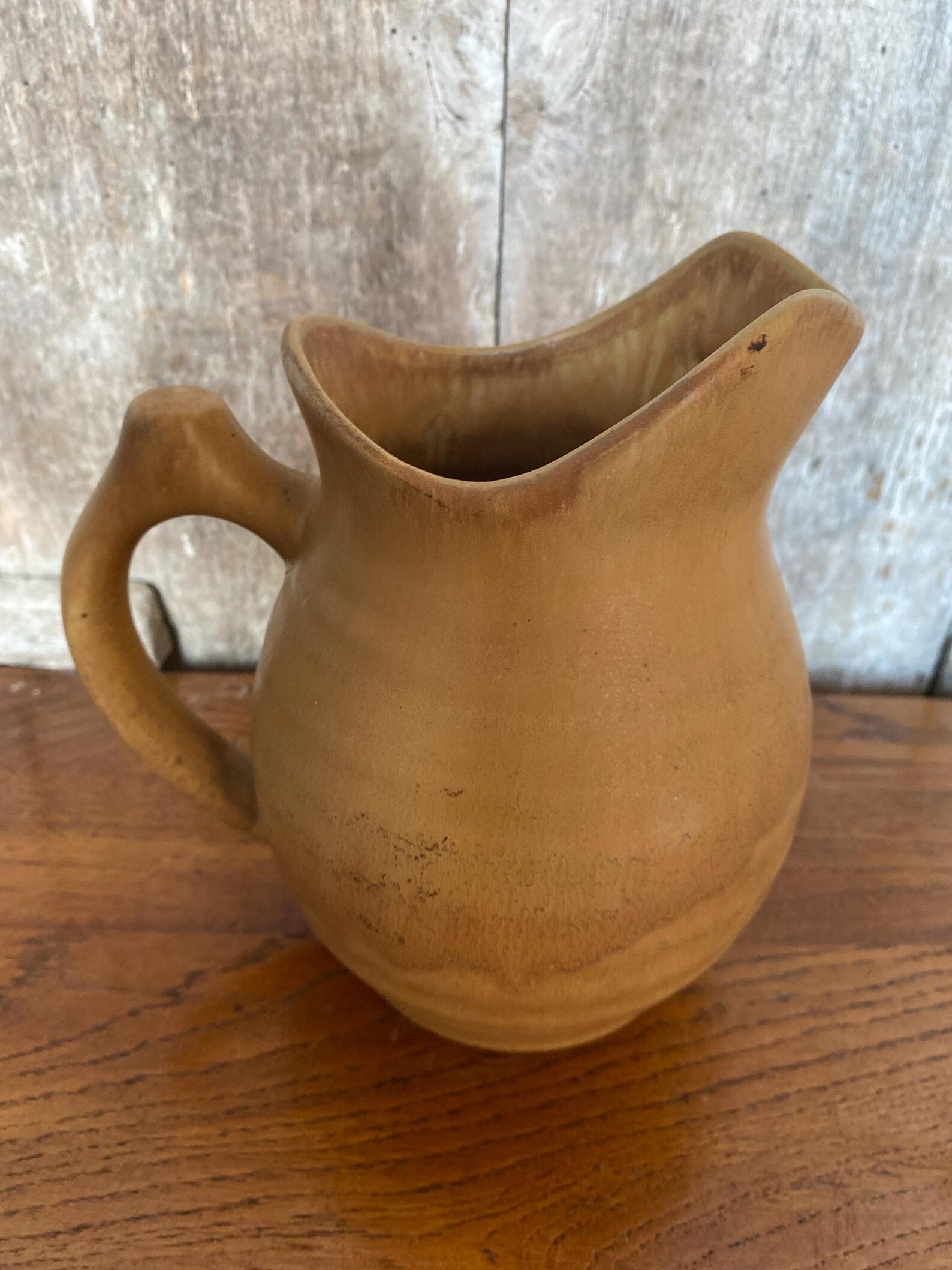 Antique Pitcher Old Beige Stoneware Made in France Vintage #B700 - Etsy