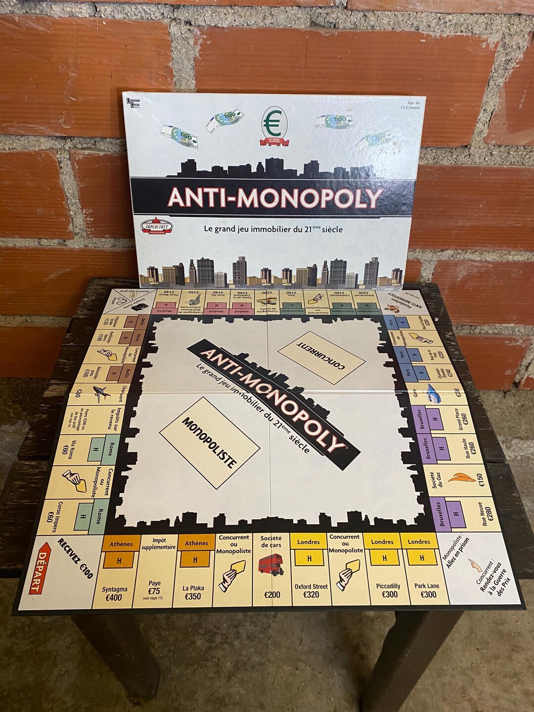 Anti-monopoly Board Game by University Games #D372 - Etsy